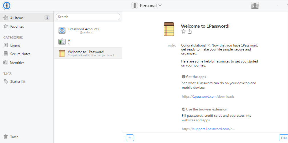1Password: обзор, описание приложения 1Пассворд