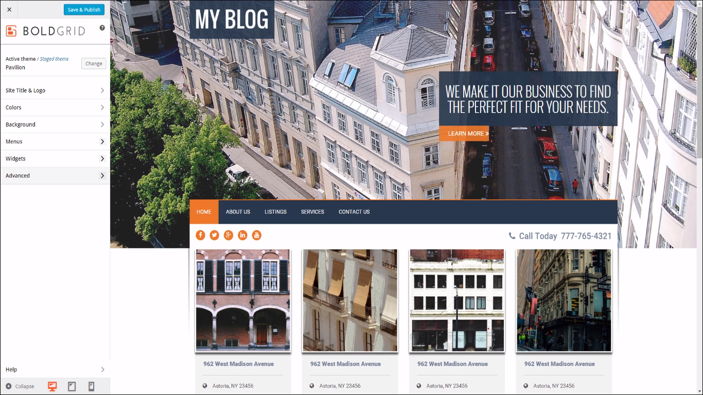 BoldGrid: обзор, отзывы на конструктор сайтов Болдгрид