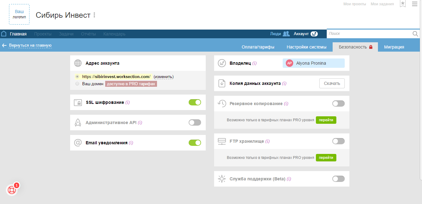 Worksection CRM, Worksection: описание, обзор