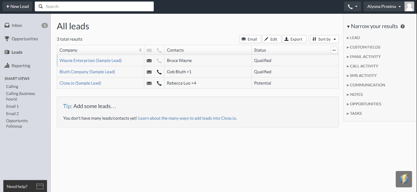 Close.Io мессенджер: обзор, характеристики, установить на ПК Close.Io