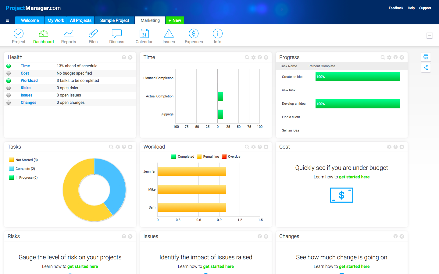 Project Manager CRM, Проджект Менеджер СРМ система: описание, обзор