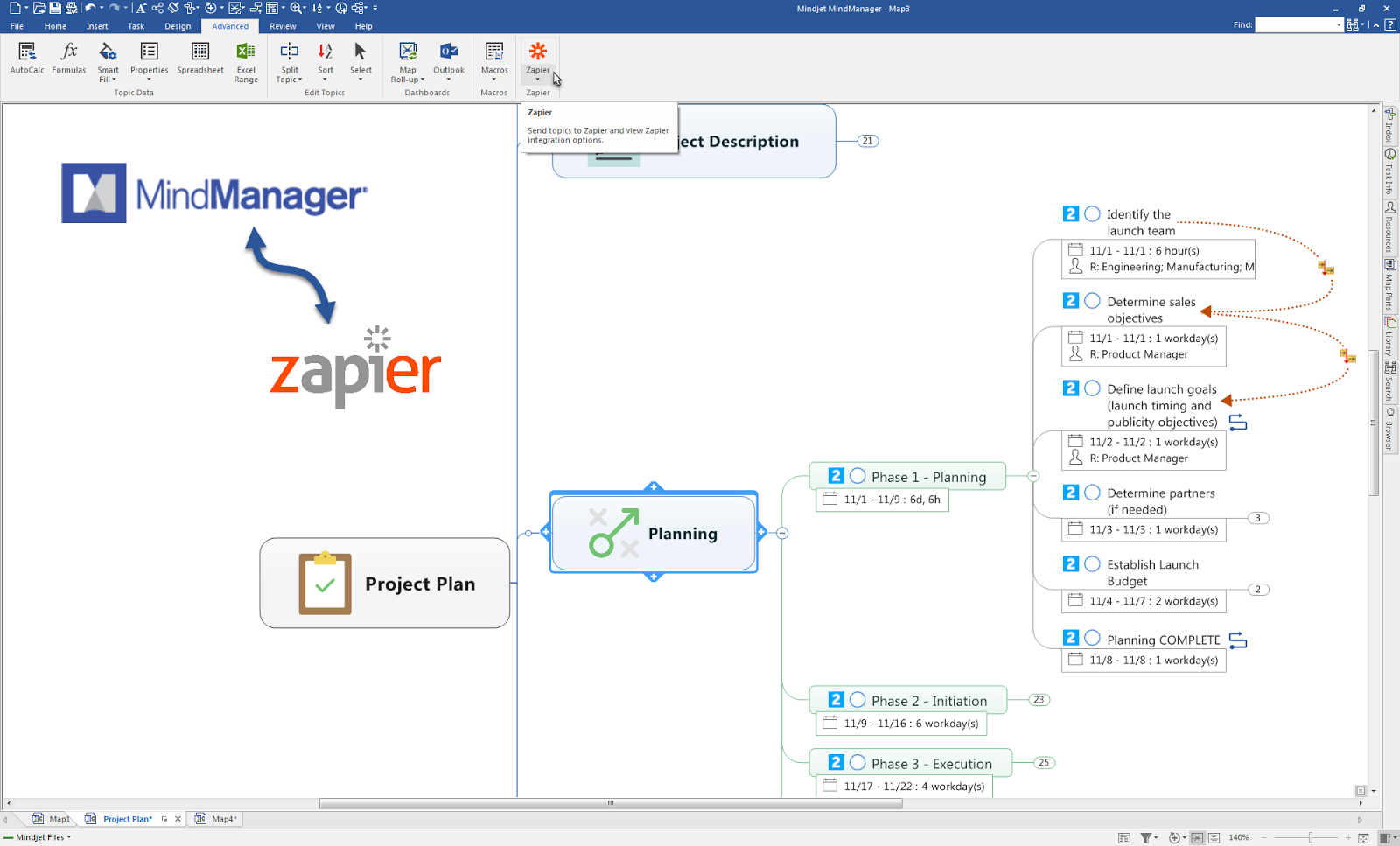 MindManager обзор описание agile-разработка Майндменеджер