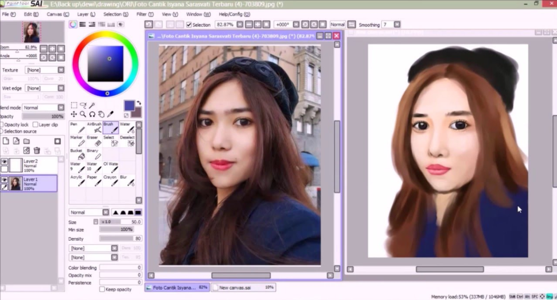PaintTool SAI: обзор, описание редактора графики ПейнтТул САИ
