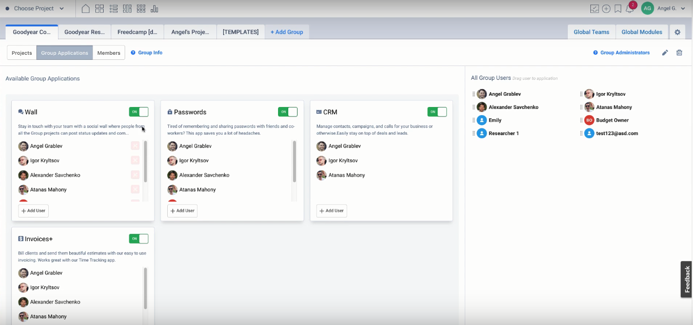 Freedcamp — приложение таск менеджер для Android, iOS. Скачать ...