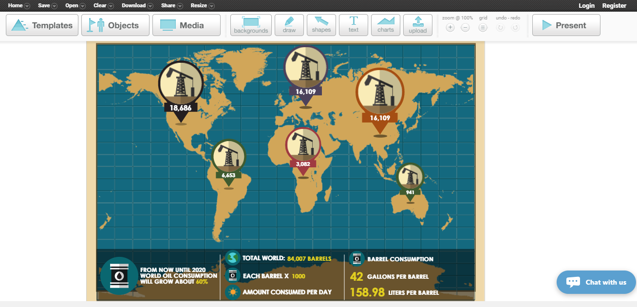 Easel.ly — сервис создания инфографик онлайн