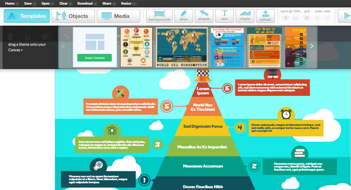 Easel.ly — сервис создания инфографик онлайн