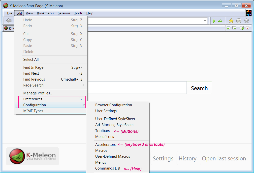 K-meleon —веб-браузер для Windows. Скачать K-Meleon | Coba.Tools