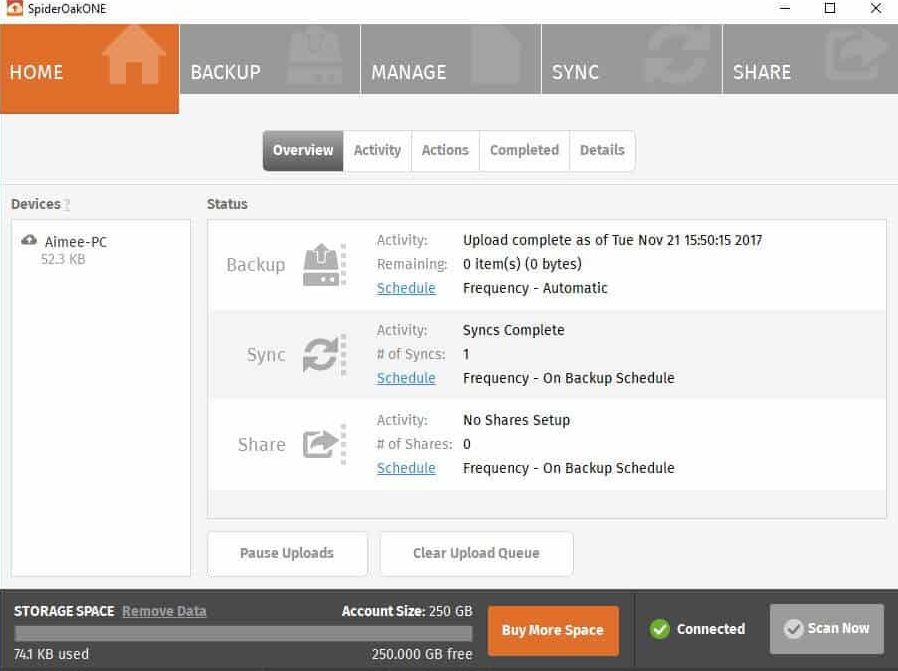 Spideroak — облачное хранилище. Скачать SpiderOak для ПК или смартфона ...