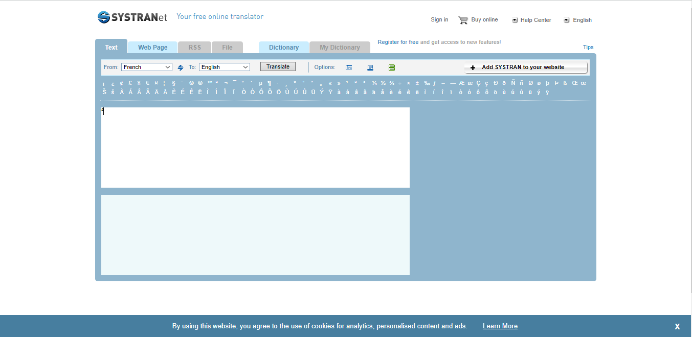 Systranet — переводчик. Обзор на SYSTRANet, отзывы, цены | Coba.Tools