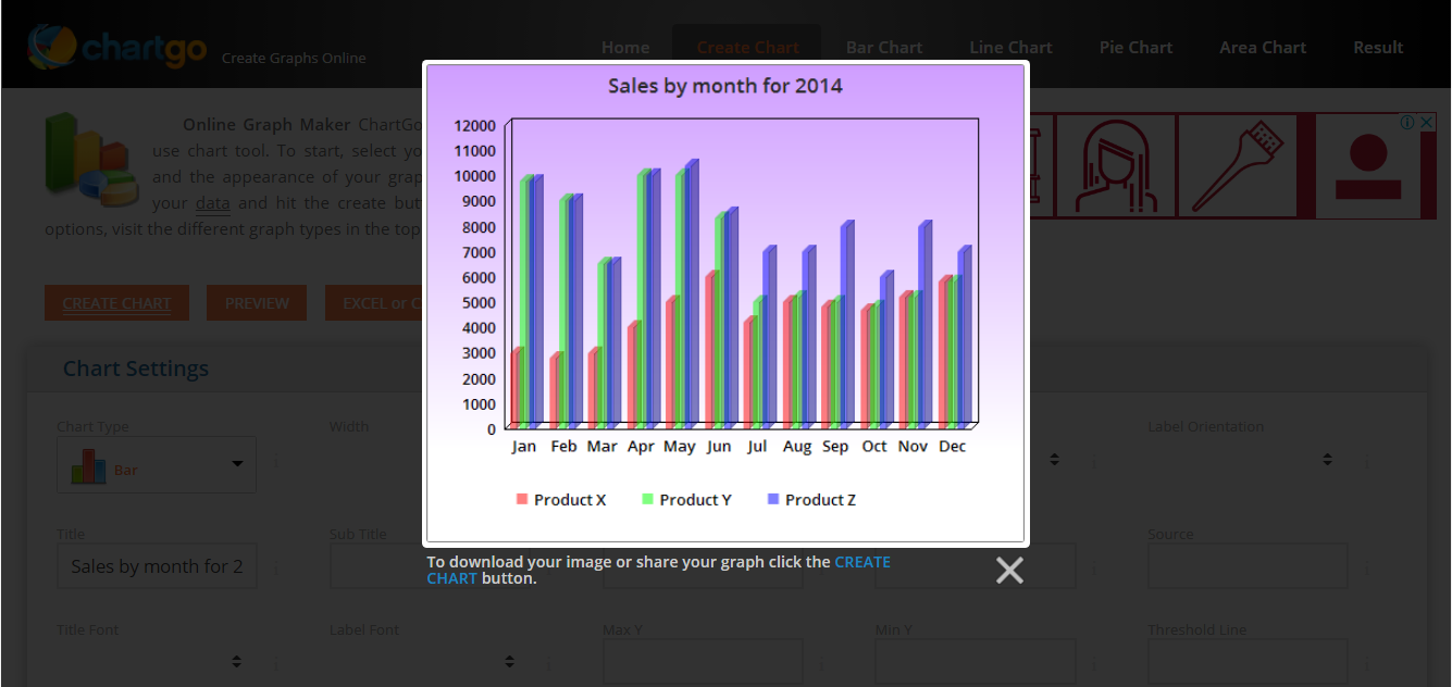Chartgo — инструмент для создания схем и диаграмм. Обзор на ChartGo ...